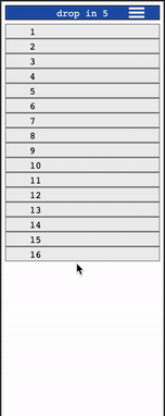Drag-and-Drop Experiment